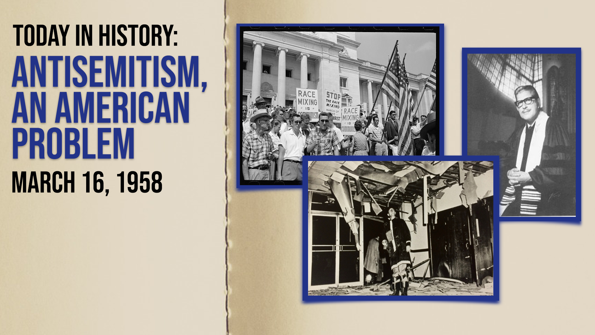 Today in History: Antisemitism, an American Problem | Exploring Hate | PBS