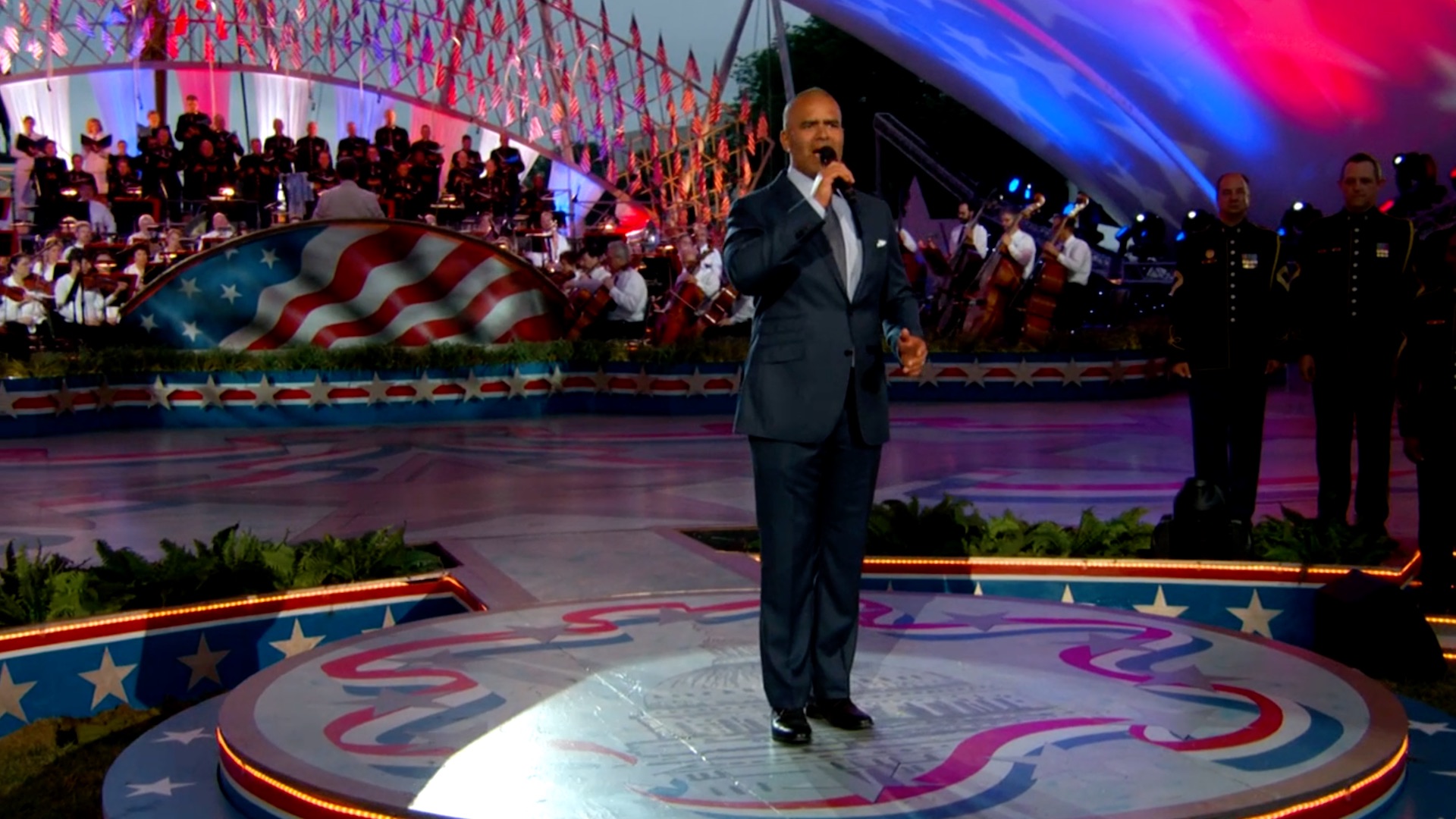 Christopher Jackson Performs "Last Full Measure of Devotion" - National ...