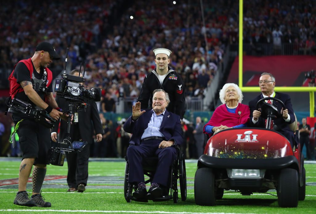 Former President George Hw Bush In Texas Hospital