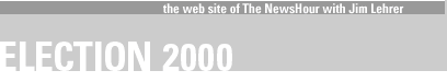 Online NewsHour: Election 2000