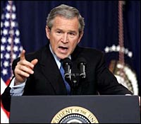 Online NewsHour | Inauguration 2005 | President's Second-Term Goals | PBS