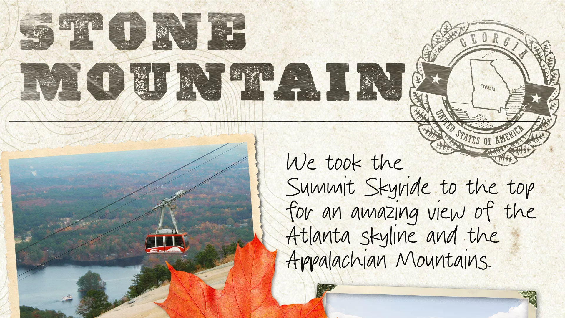 Stone Mountain - Iconic America