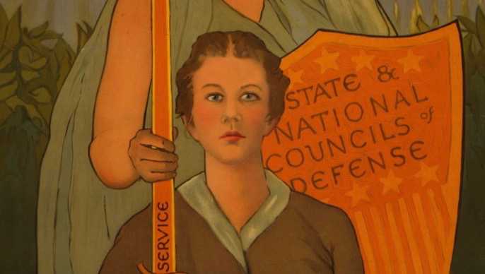 We Want You Poster Woman