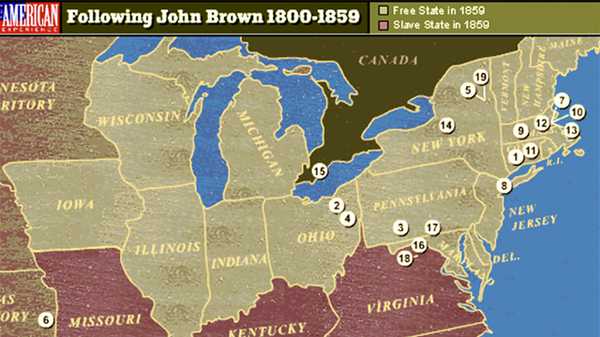 Timeline of John Brown's Life | American Experience | Official Site | PBS