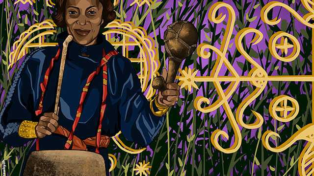 voodoo black magic dance