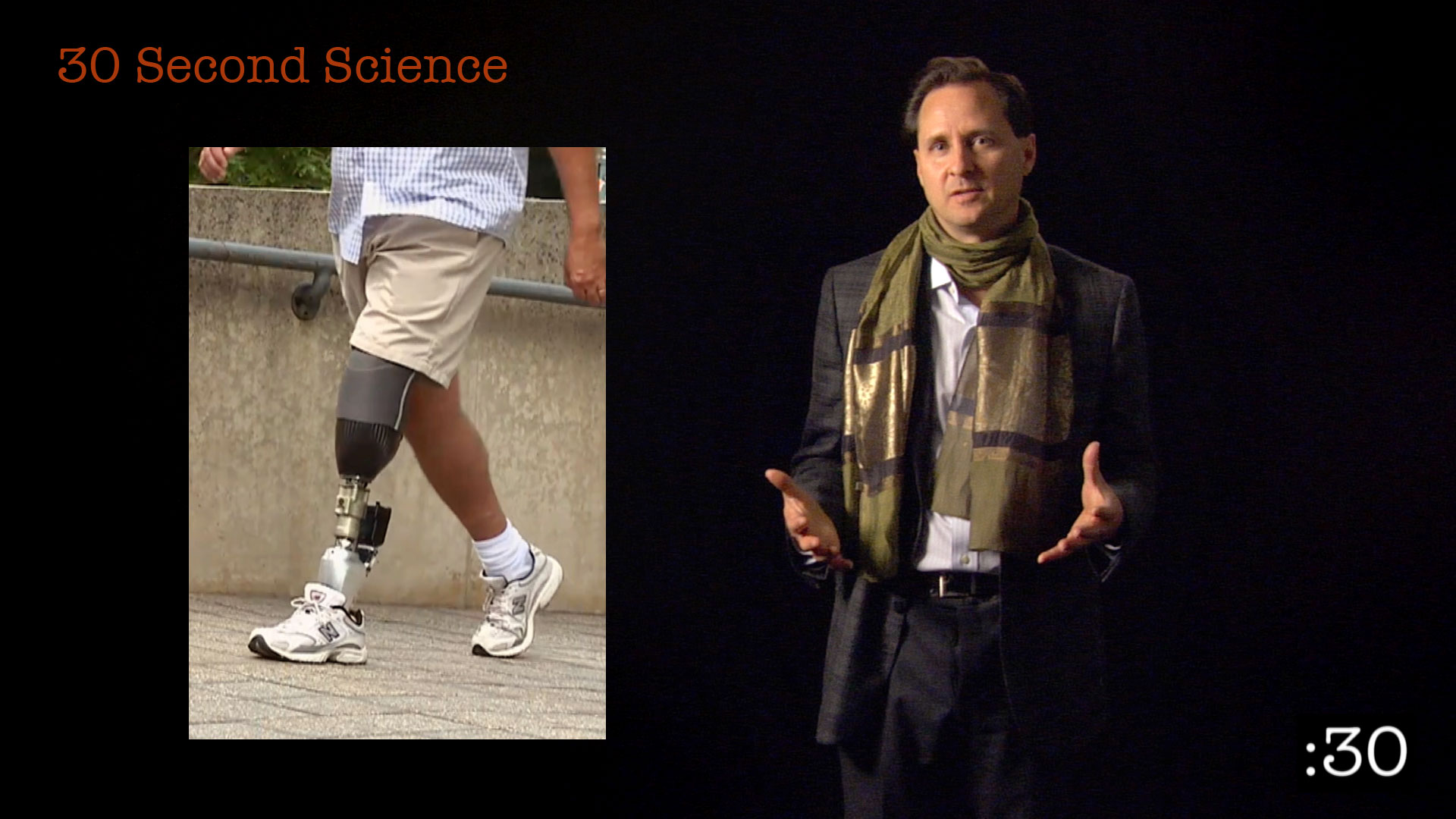 30 Second Science: Hugh Herr | NOVA | PBS