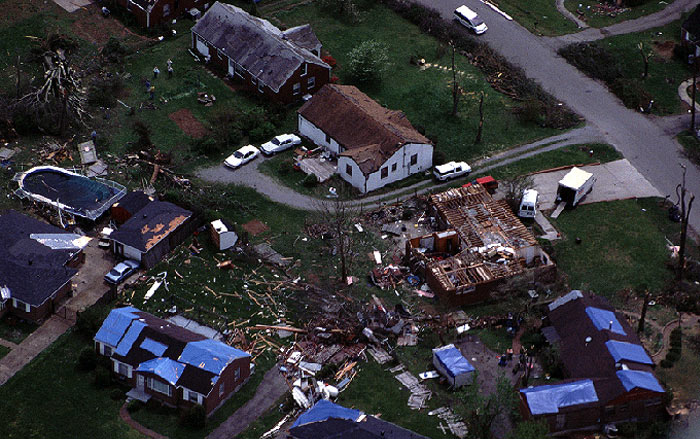 F0 Tornado Damage