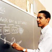 Artifact Five: In the Classroom with Professor Obama | The Choice 2012 ...