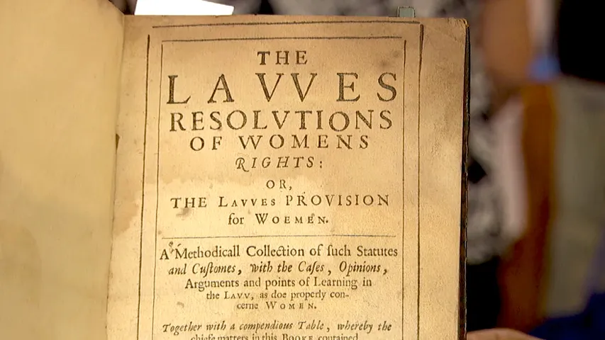 1632 "The Lawes Resolutions of Womens Rights" | Antiques Roadshow | PBS