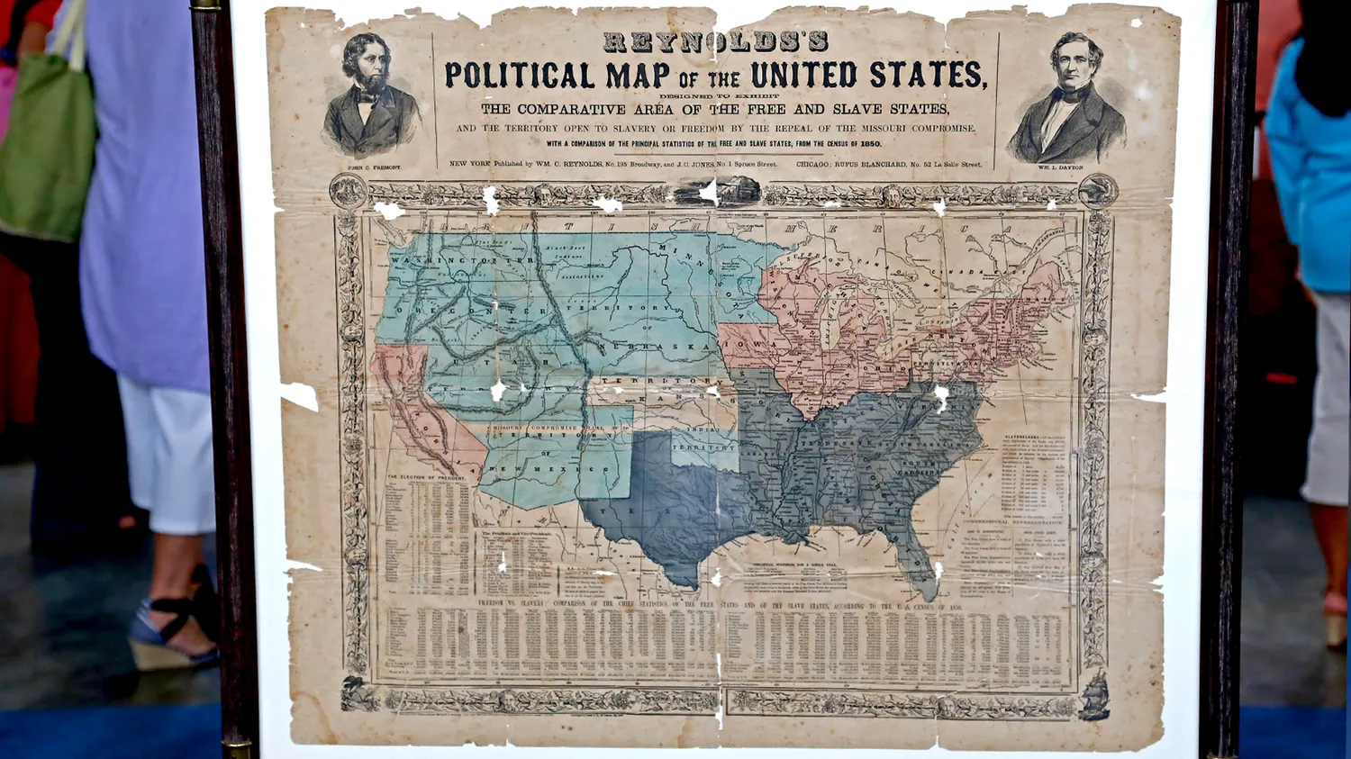 1856 First Republican Campaign Map | Antiques Roadshow | PBS