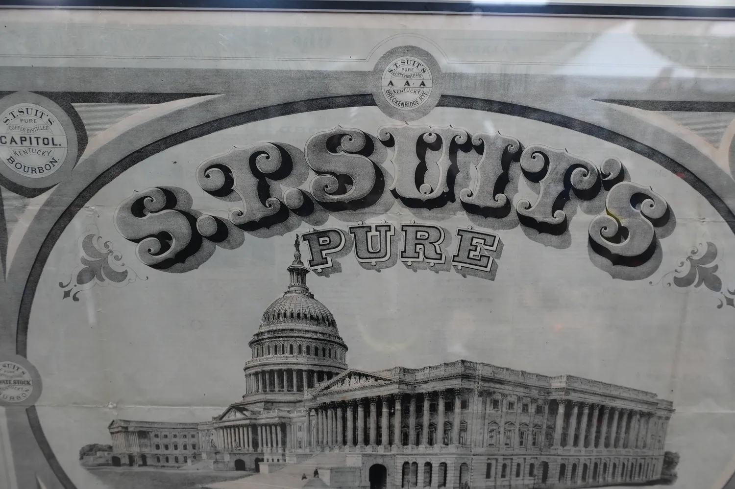 1870 S.T. Suit Bourbon Ad & 1869 Whiskey Jug | Antiques Roadshow | PBS
