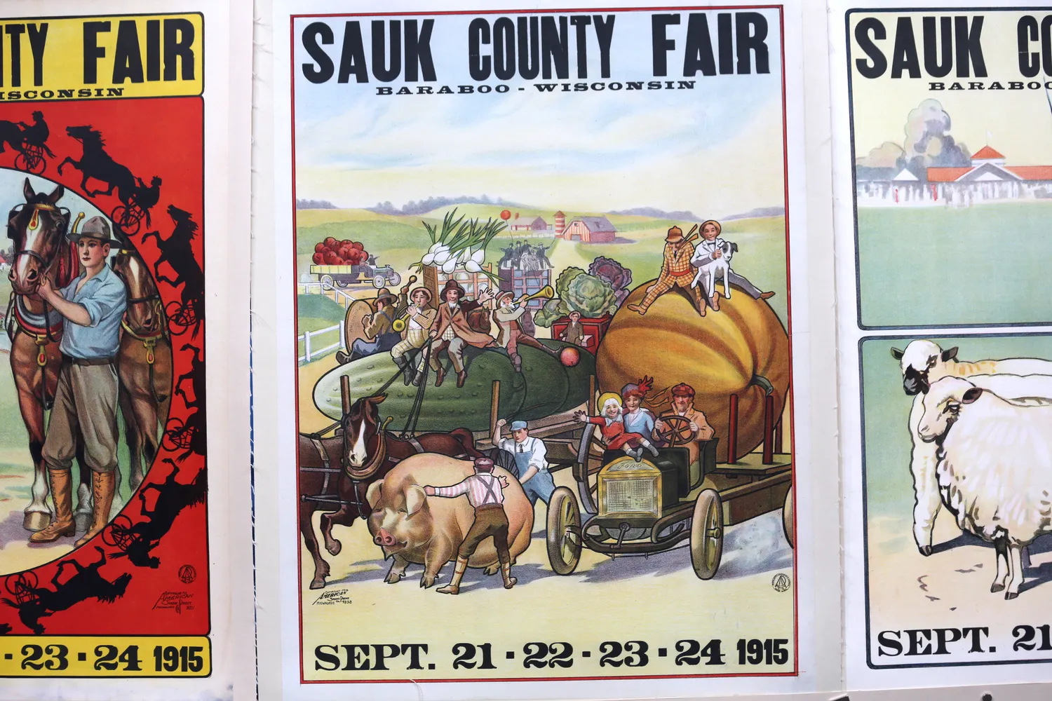 1915 Sauk County Fair Posters | Antiques Roadshow | PBS