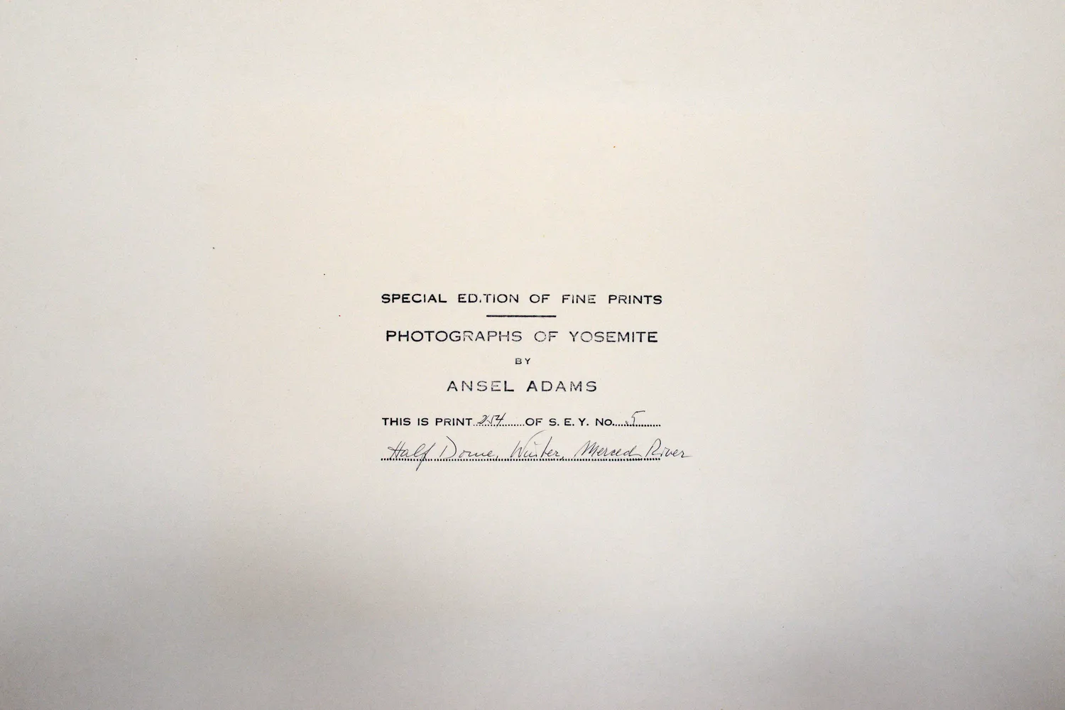 1938 Ansel Adams-signed Photograph | Antiques Roadshow | PBS