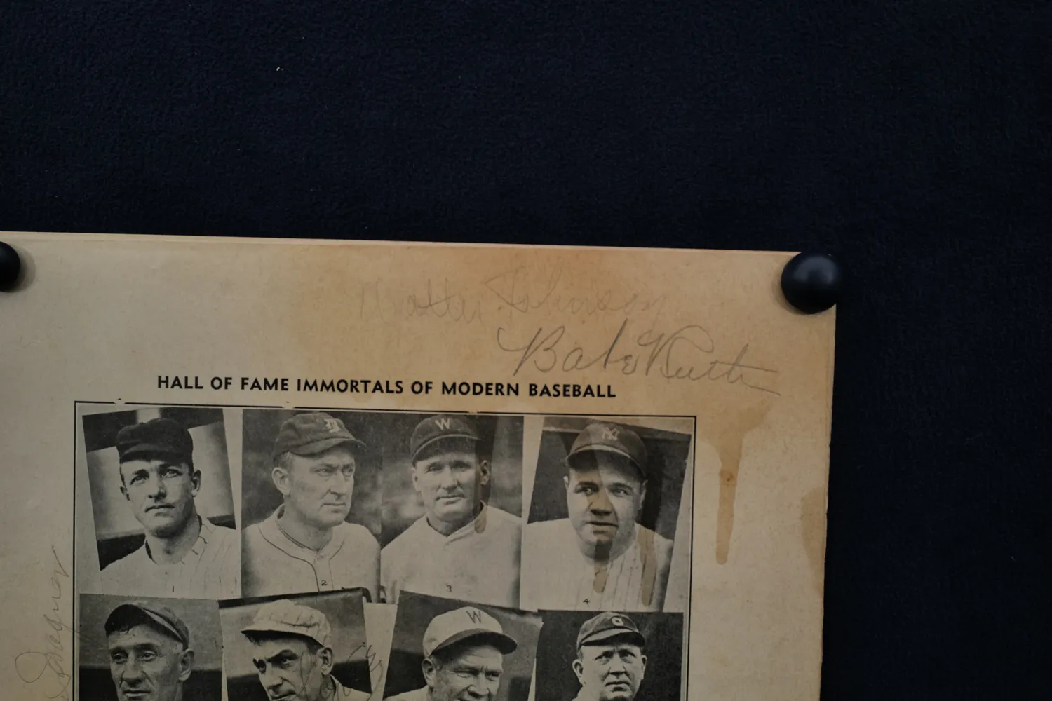 1939 Autographed Baseball Hall of Fame Program | Antiques Roadshow | PBS