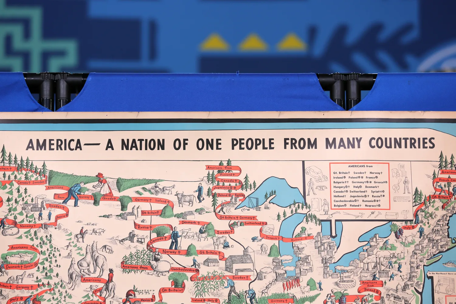 1940 Emma Bourne Pictorial Map | Antiques Roadshow | PBS