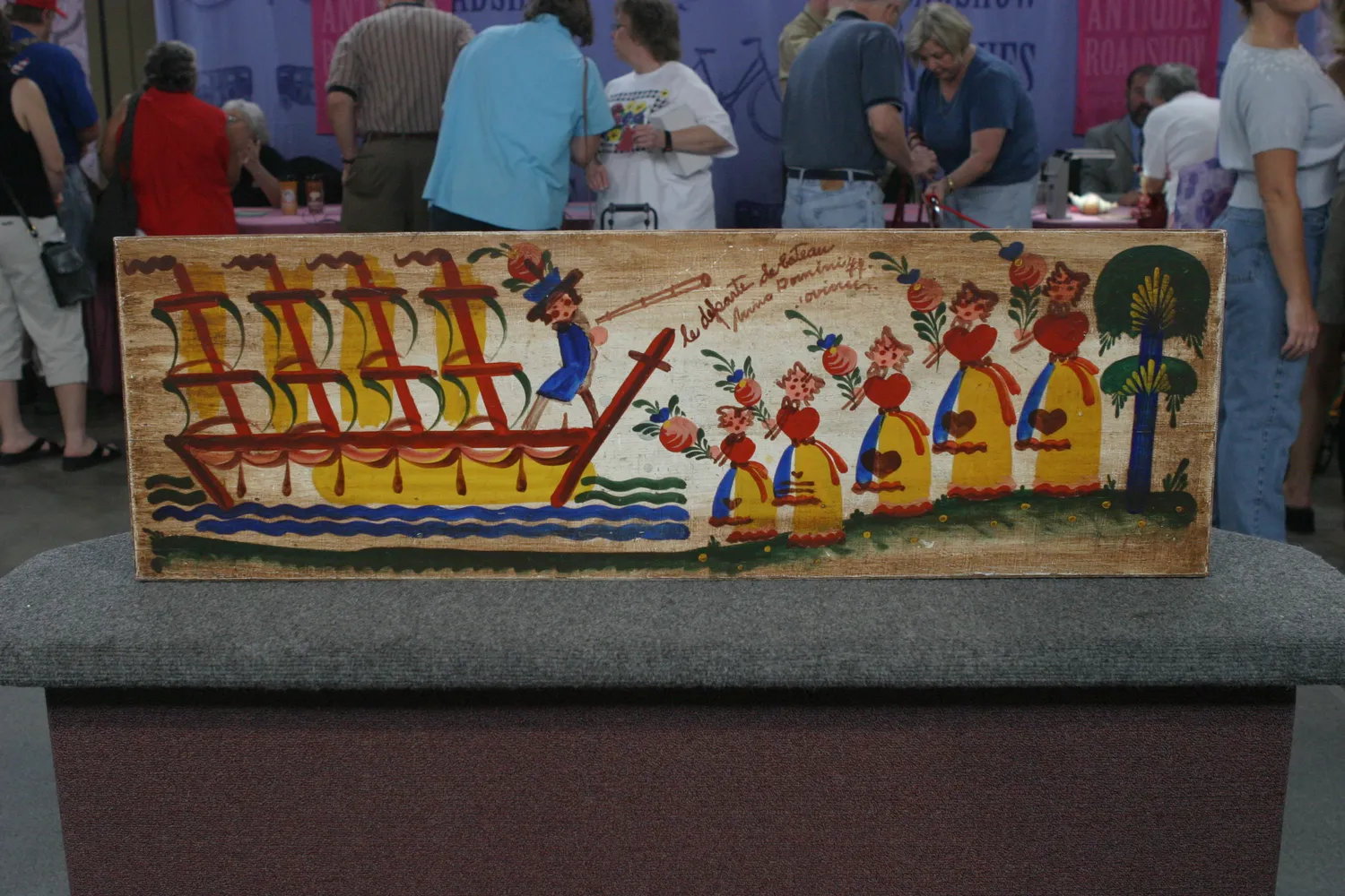 1944 Peter Hunt Folk Art Bench | Antiques Roadshow | PBS