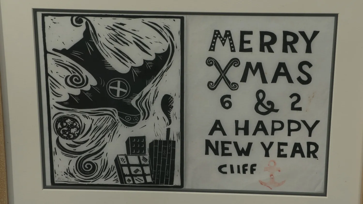 1962 H. C. Westermann Letter & Linocut Print | Antiques Roadshow | PBS