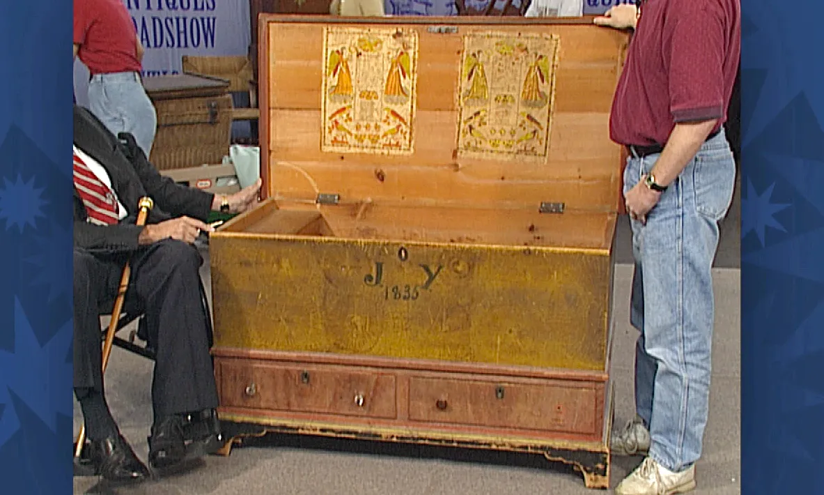 Russian Mennonite Dower Chest, ca. 1867 | Antiques Roadshow | PBS