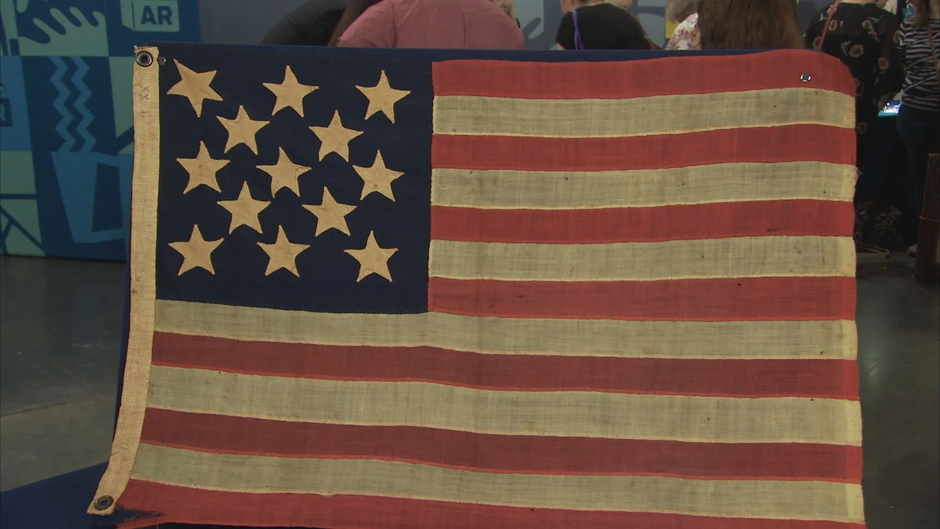 31-star Flag & Silhouettes, ca. 1850 | Antiques Roadshow | PBS