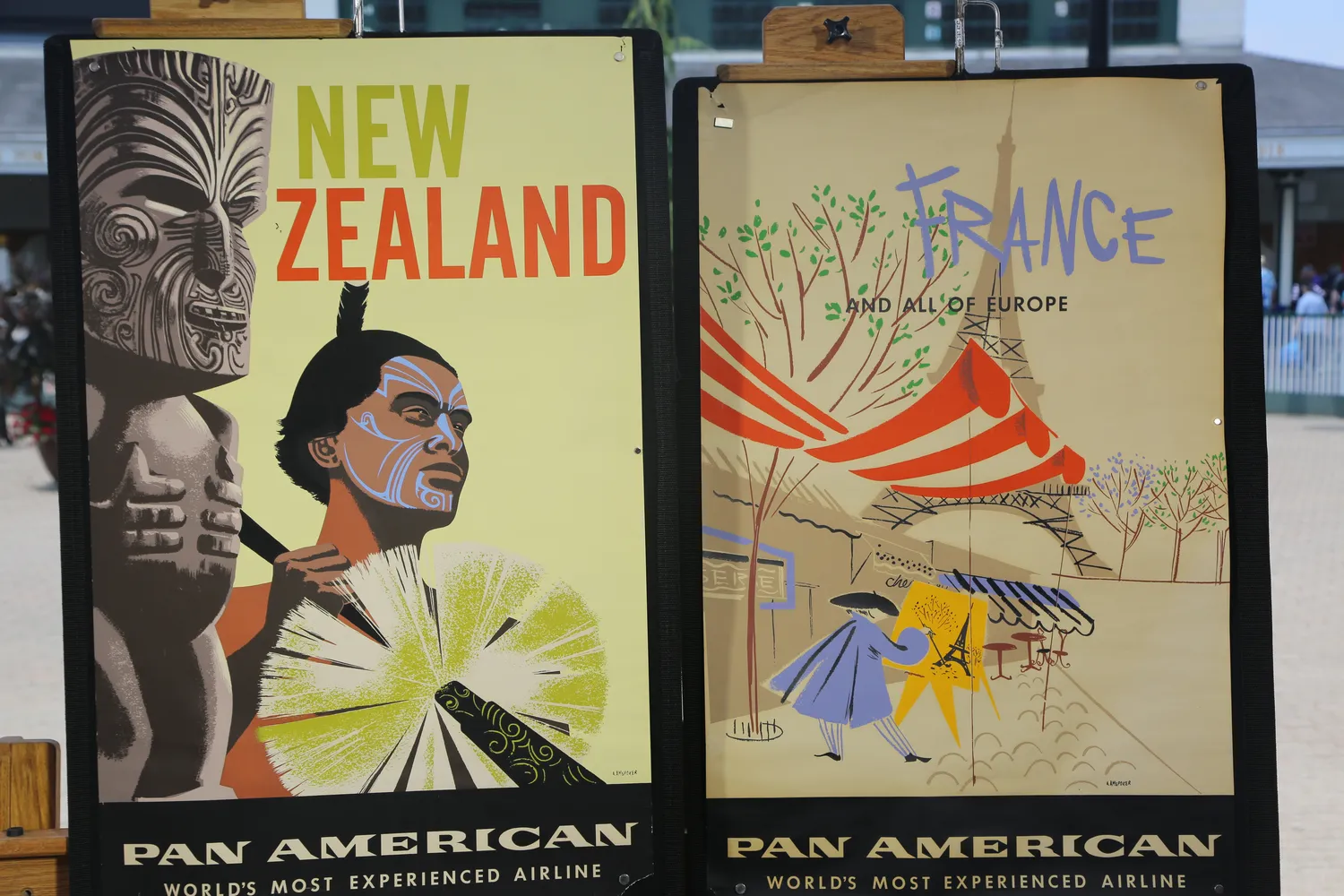 A. Amspoker Pan Am Posters, ca. 1955 | Antiques Roadshow | PBS