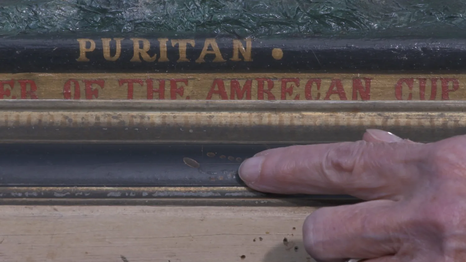 America's Cup Puritan Ship Shadow Box, ca. 1885 | Antiques Roadshow | PBS
