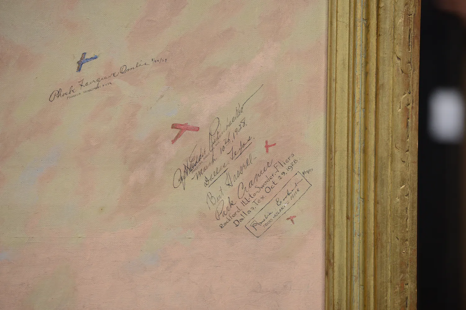 Autographed Arthur Bishop Jeffreys "Vikings of the Air" Painting ...