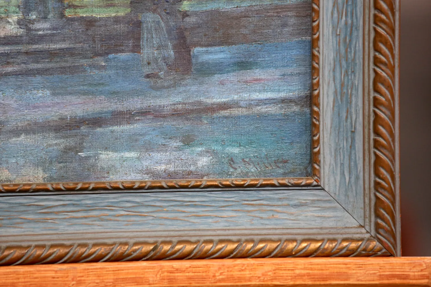 Clarence Millet Oil Painting, ca. 1930 | Antiques Roadshow | PBS