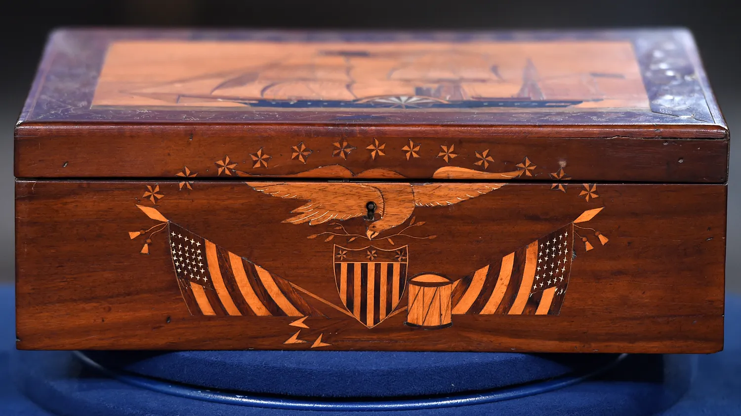 Commemorative Marquetry Box, ca. 1850 | Antiques Roadshow | PBS