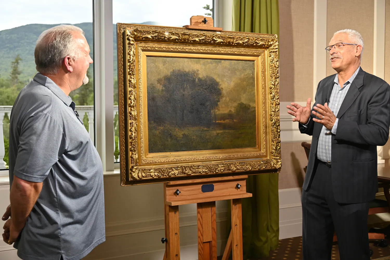 Edward Mitchell Bannister Landscape Oil, ca. 1885 | Antiques Roadshow | PBS