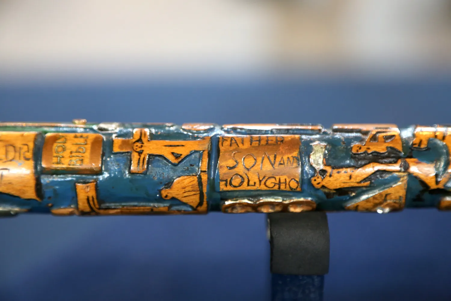 Elijah Pierce Preaching Stick, ca. 1950 | Antiques Roadshow | PBS