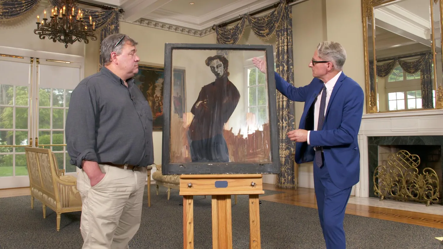 Elizabeth Peyton Portrait Oil, ca. 1987 | Antiques Roadshow | PBS