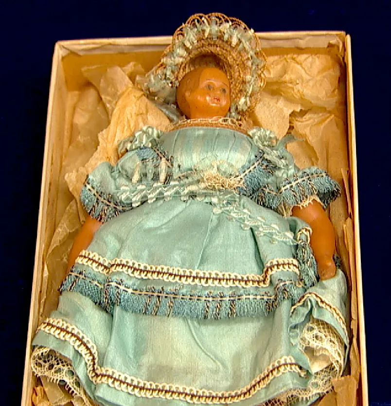 English Wax Doll, ca. 1850 | Antiques Roadshow | PBS