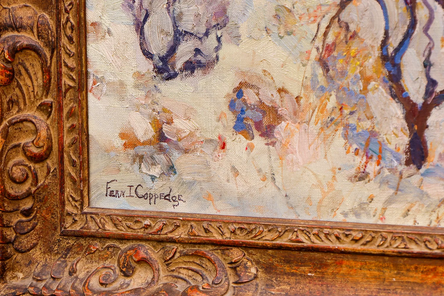 Fern Coppedge December Mist Oil, ca. 1920 | Antiques Roadshow | PBS