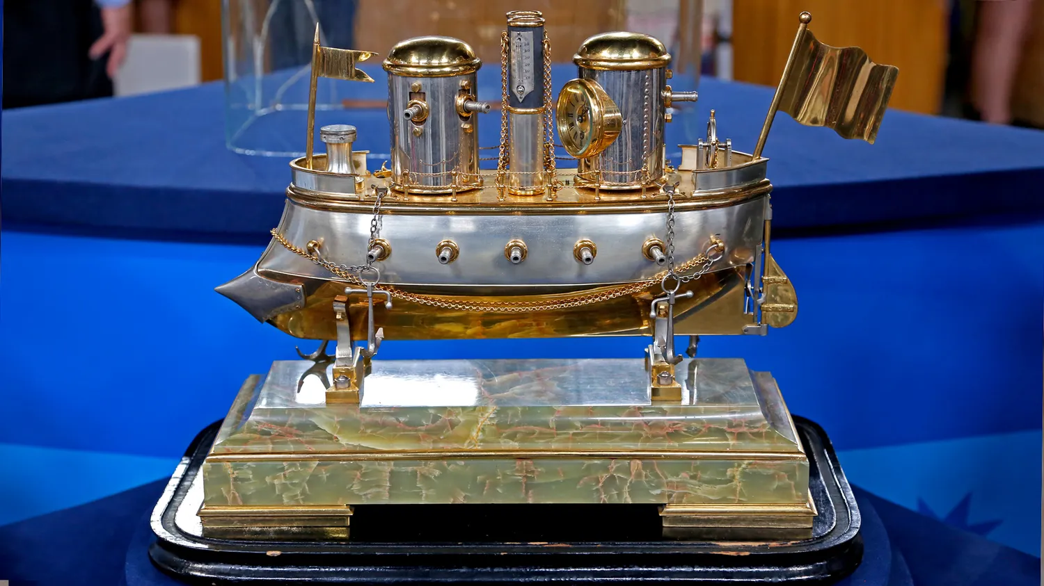 French Industrial Battleship Clock, ca. 1890 | Antiques Roadshow | PBS