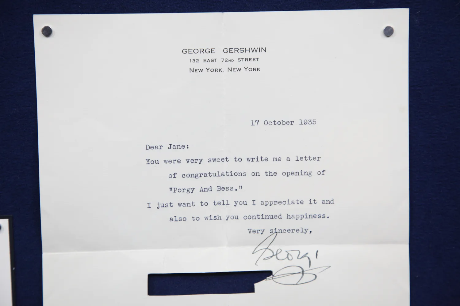 George Gershwin Portrait & Letters, ca. 1935 | Antiques Roadshow | PBS