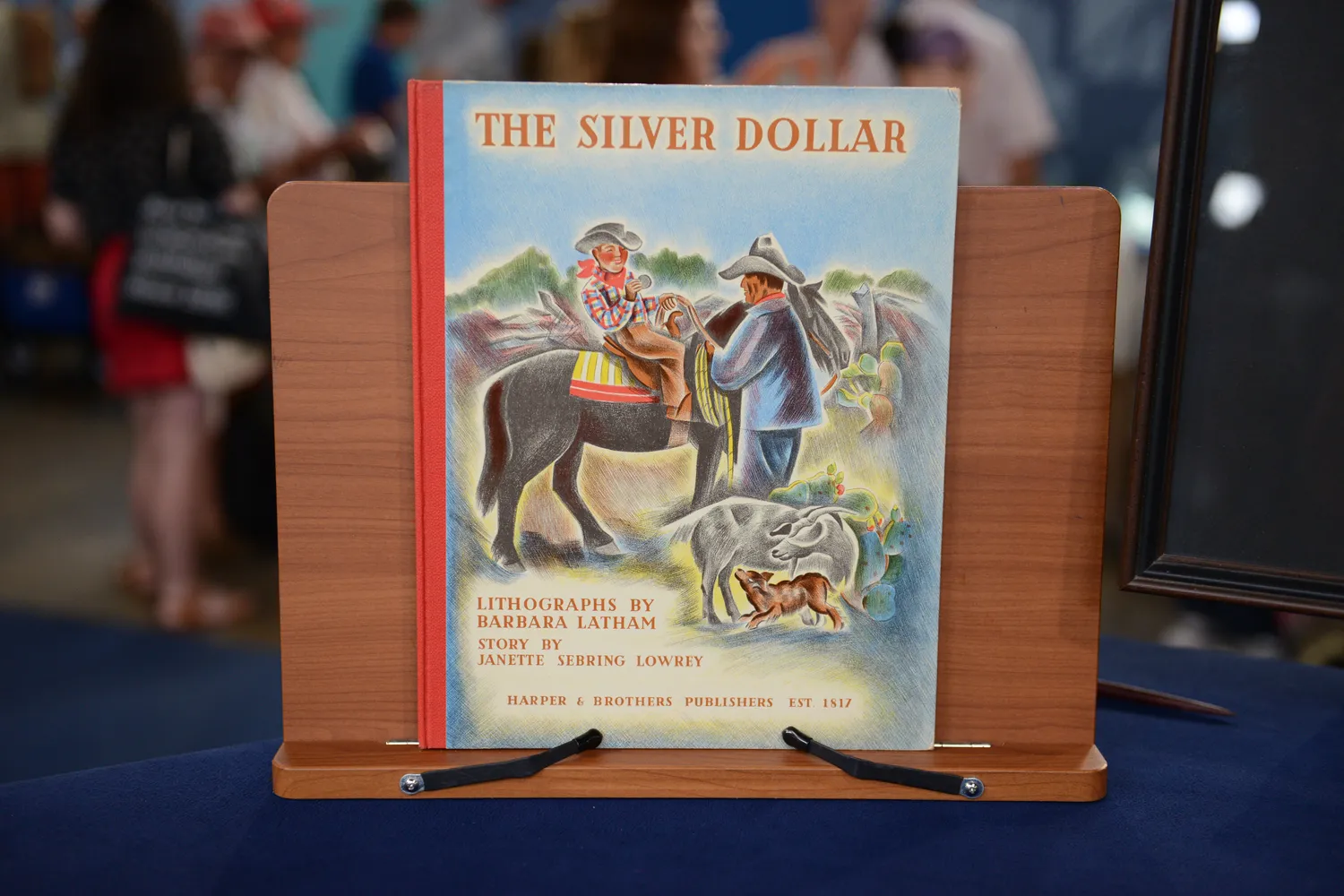 Howard Cook Lithograph & Barbara Latham Illustrated Book | Antiques ...