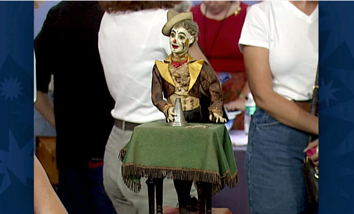 Lambert Clown Automaton, ca. 1890 | Antiques Roadshow | PBS