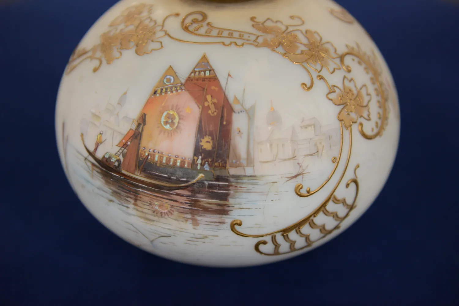 Mt. Washington Glass Co. Crown Milano Vase, ca. 1893 | Antiques ...