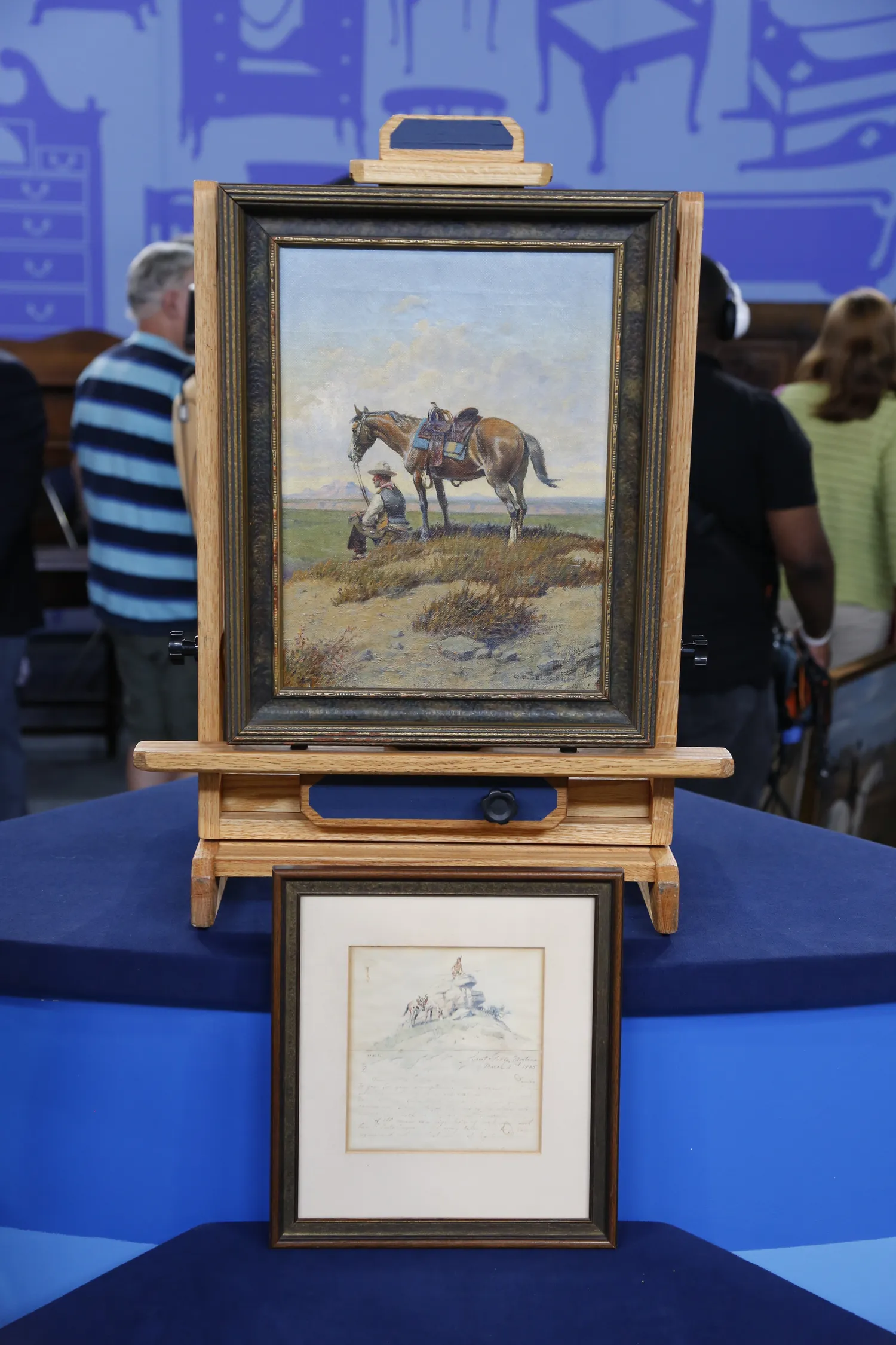 Olaf Carl Seltzer Oil & Letter, ca. 1935 | Antiques Roadshow | PBS