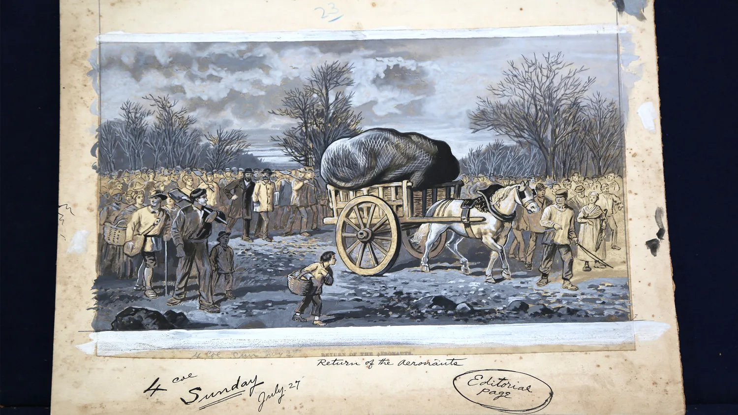 Photo Gallery: "How Man Learned to Fly" Illustrations | Antiques ...