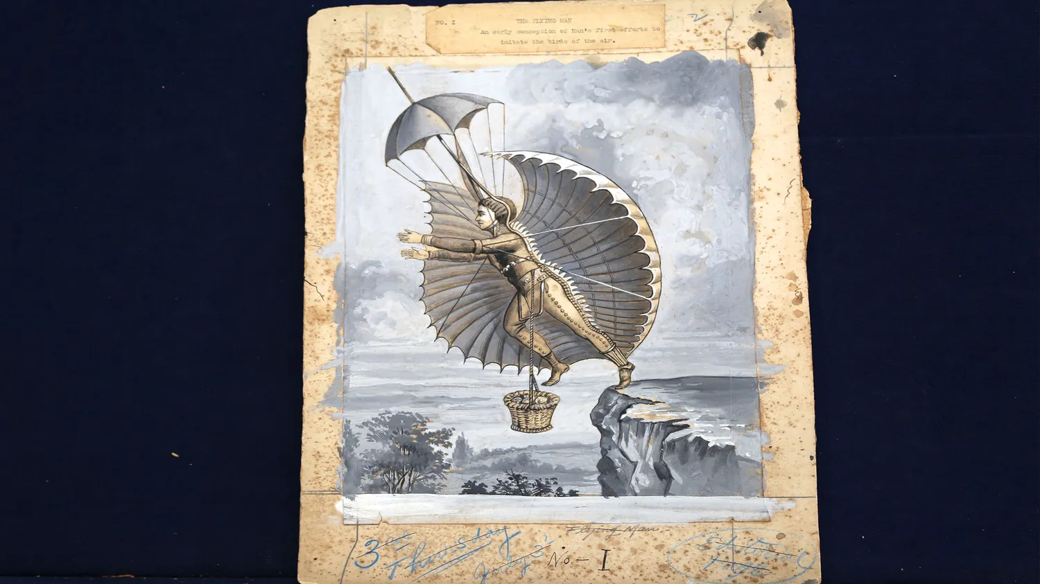 Photo Gallery: "How Man Learned to Fly" Illustrations | Antiques ...