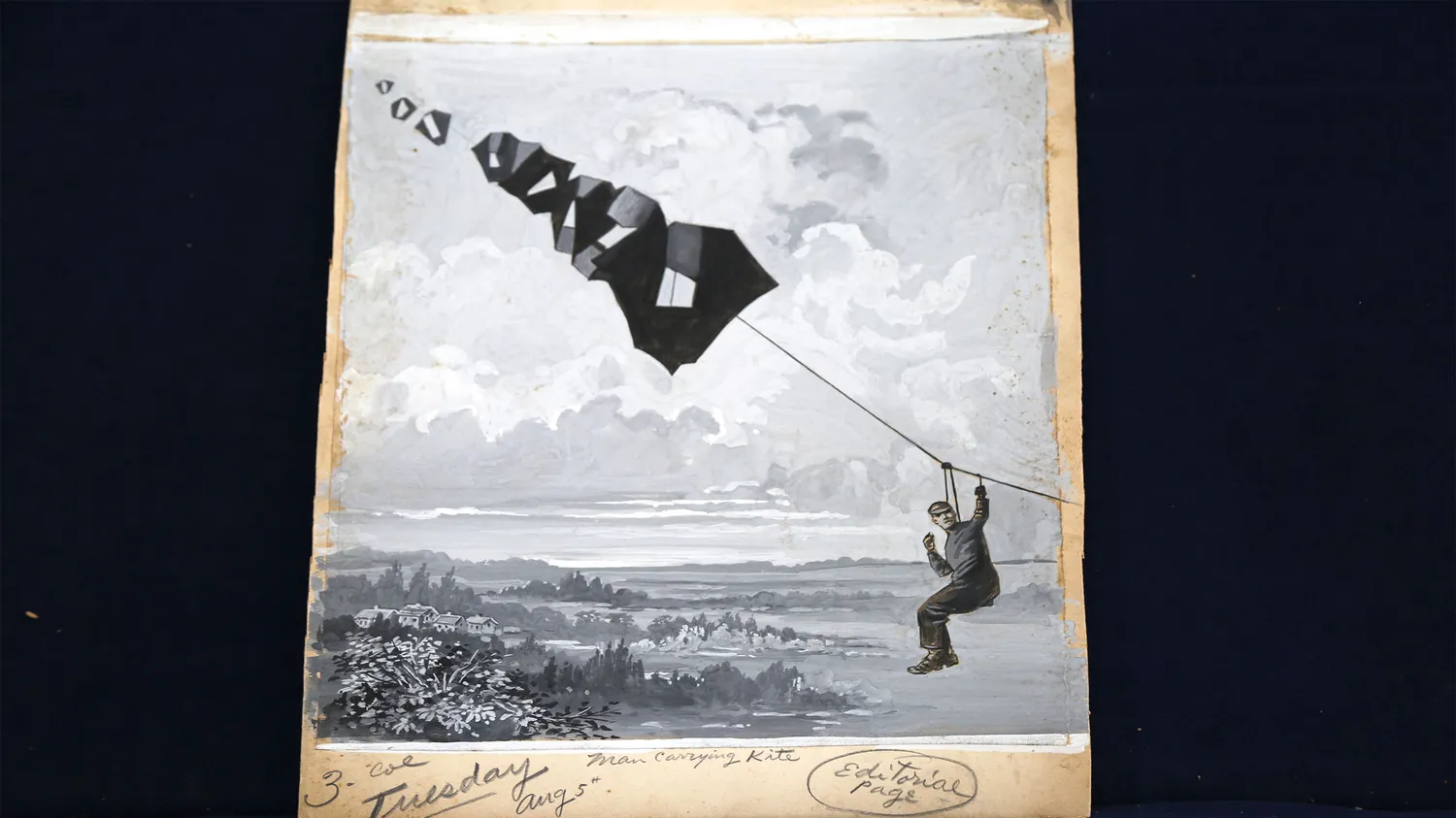 Photo Gallery: "How Man Learned to Fly" Illustrations | Antiques ...