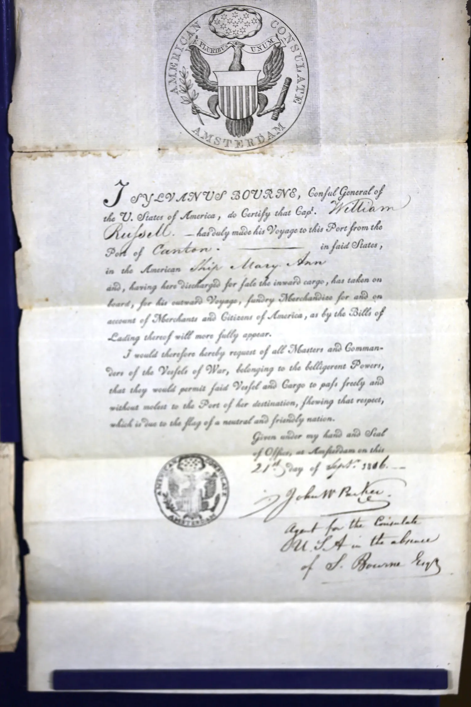Trading Ship Documents & Pitcher, ca. 1816 | Antiques Roadshow | PBS