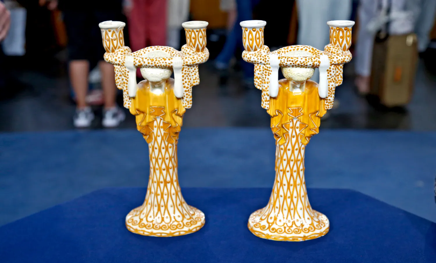 Wiener Keramik Lamp Bases or Candlesticks | Antiques Roadshow | PBS