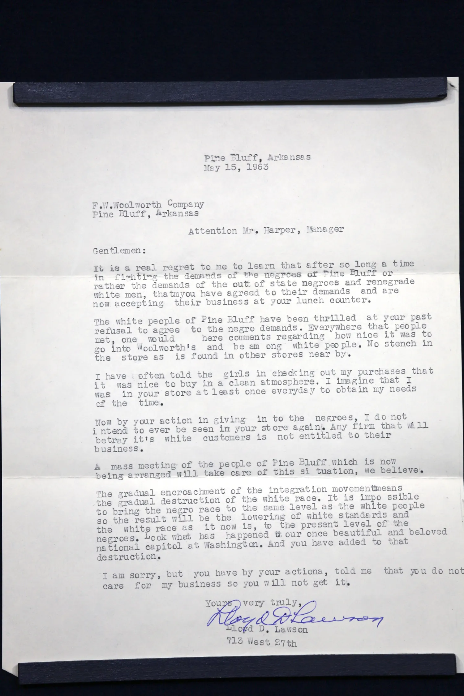 Woolworth Anti-Integration Archive, ca. 1963 | Antiques Roadshow | PBS