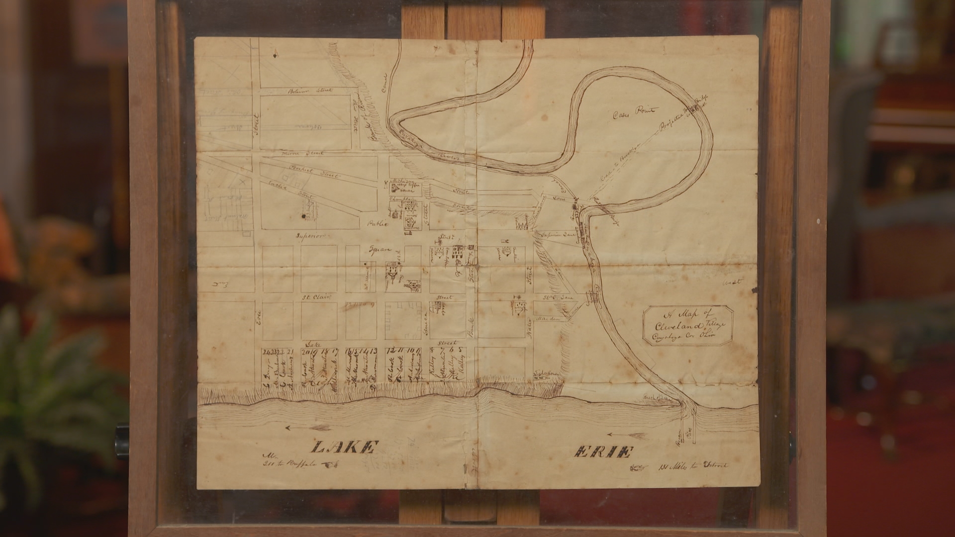 1832 Cleveland Manuscript Map | Antiques Roadshow | PBS