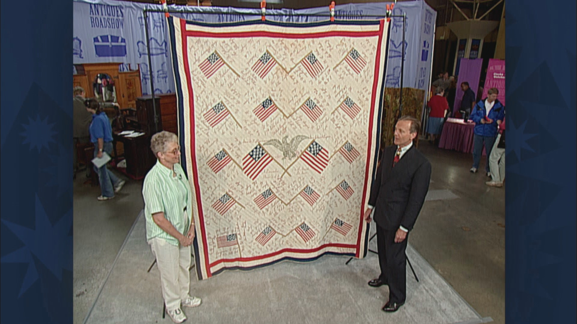 1896 Civil War Memorial Quilt | Antiques Roadshow | PBS