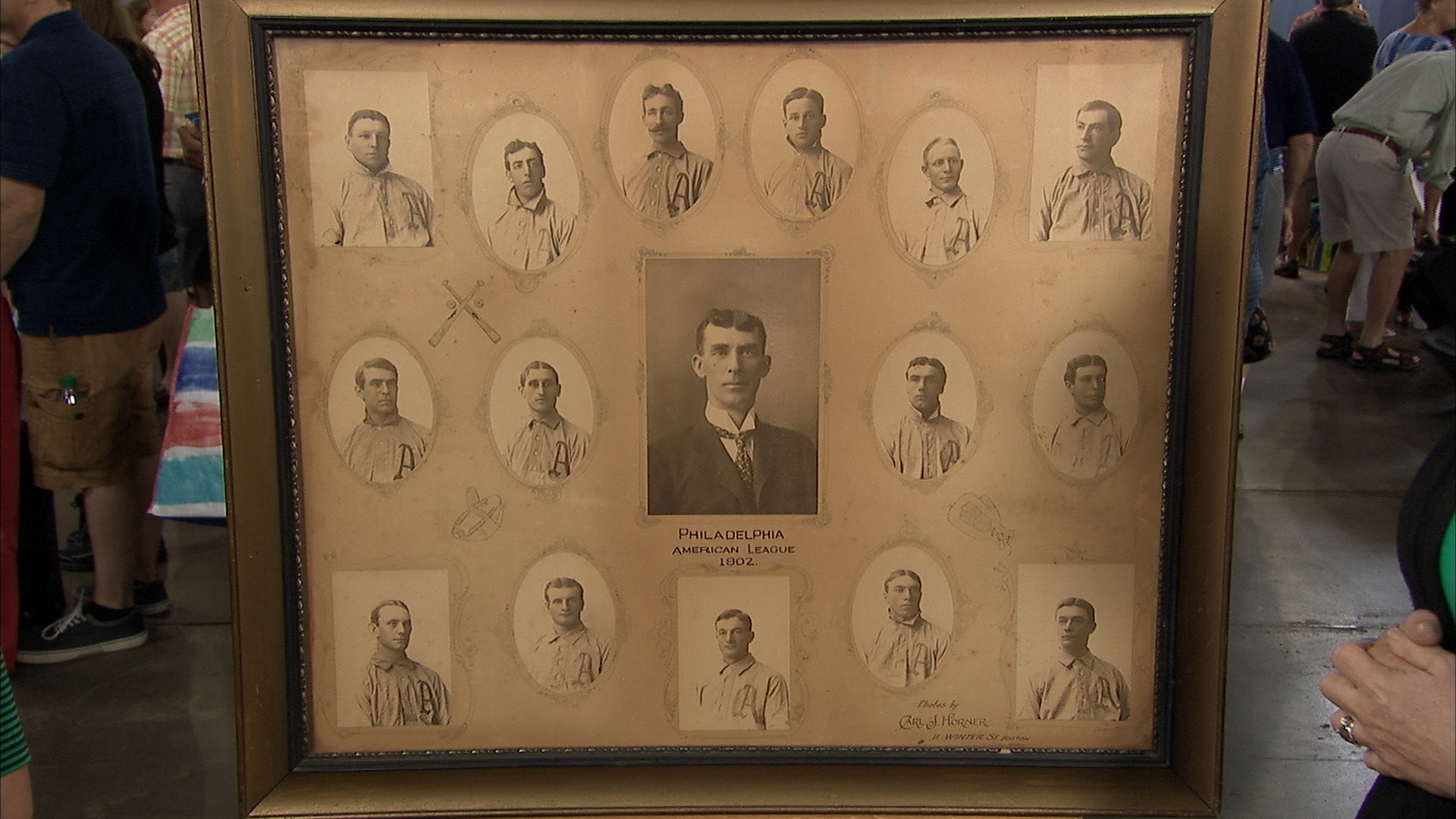 1902 American League Champions Photograph | Antiques Roadshow | PBS