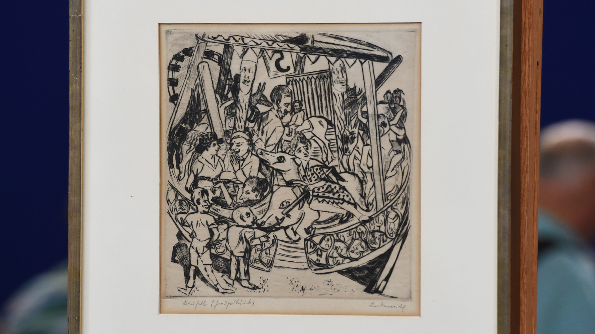 1921 Max Beckmann "Das Karussell" Drypoint | Antiques Roadshow | PBS