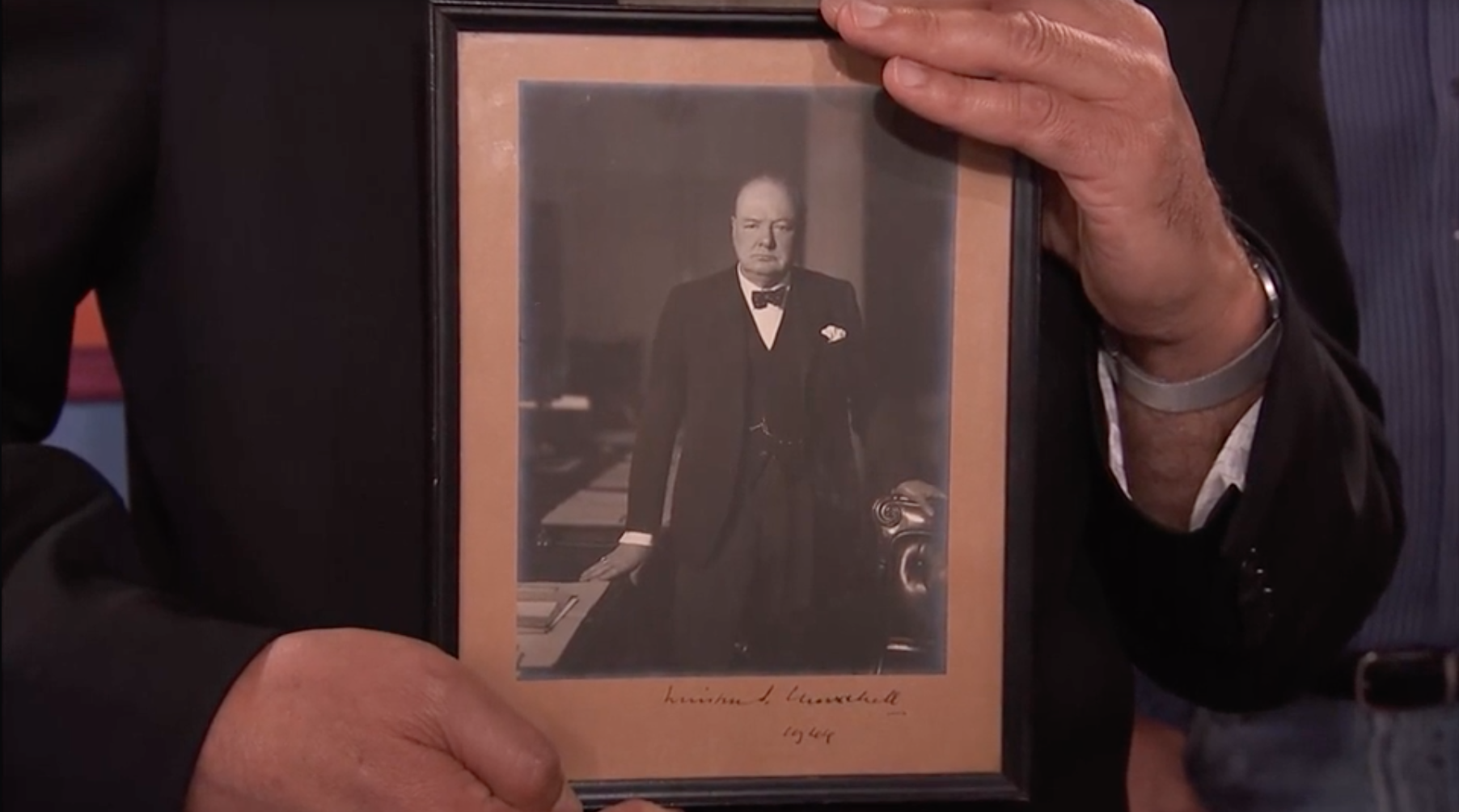 1944 Signed Winston Churchill Photograph | Antiques Roadshow | PBS